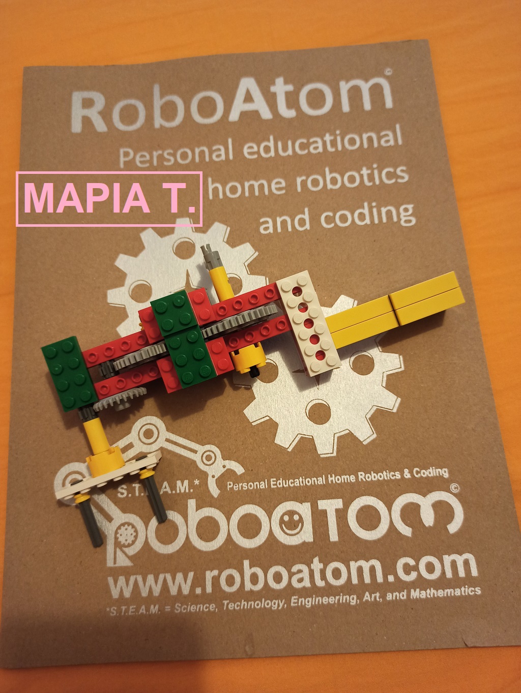 1. ΕΚΠΑΙΔΕΥΤΙΚΟ ΠΑΚΕΤΟ ΠΡΟ-ΡΟΜΠΟΤΙΚΗΣ - RoboAtom (Τηλ. +30-231-4032587)